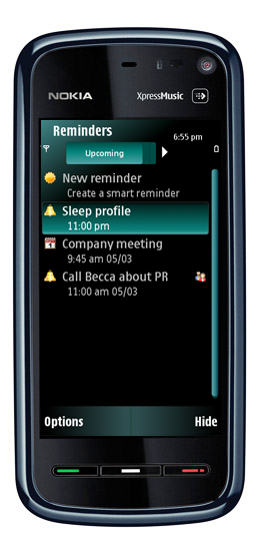 Mobiles Phones: Nokia S60 Touch Images