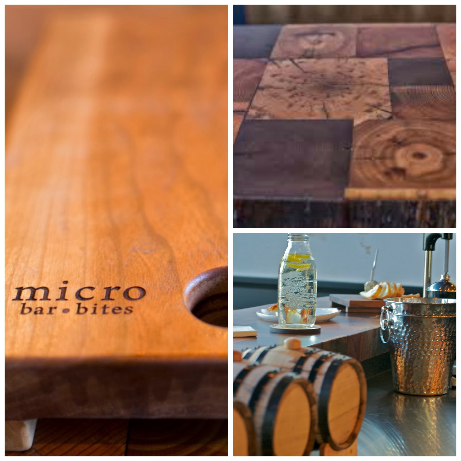 more than burnt toast: A Sneak Peak...micro bar • bites