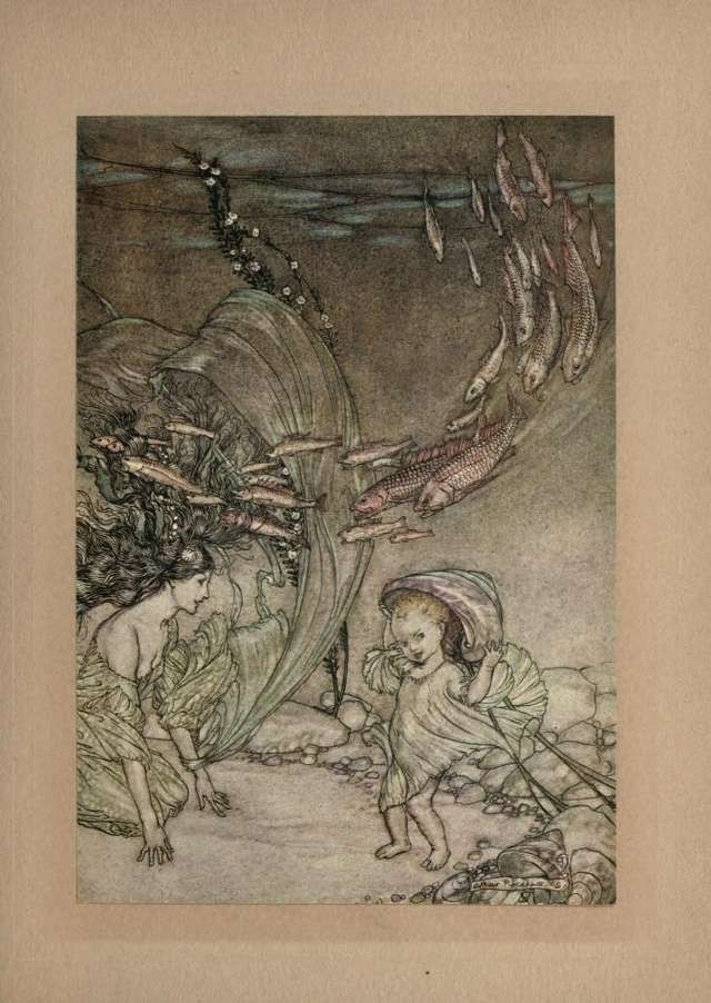 Tracey-anne's Blog: Illustrations of Undine ~ Arthur Rackham ~ August ...