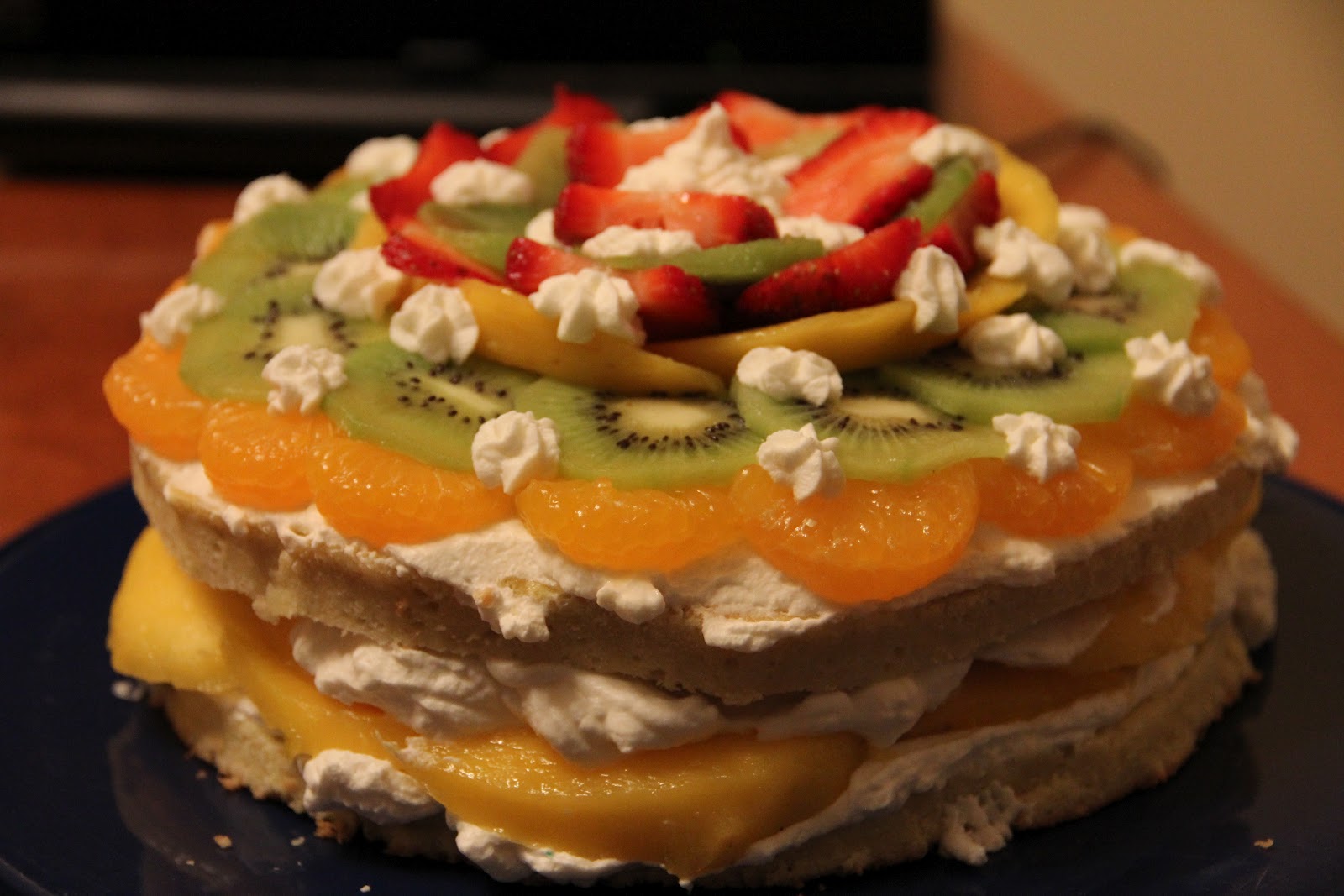 Priya's Food Blog: Korean Cream Cake