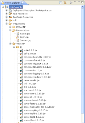 JAVA PROGRAMMING: Struts 1 Login Examples step by step using eclipse.