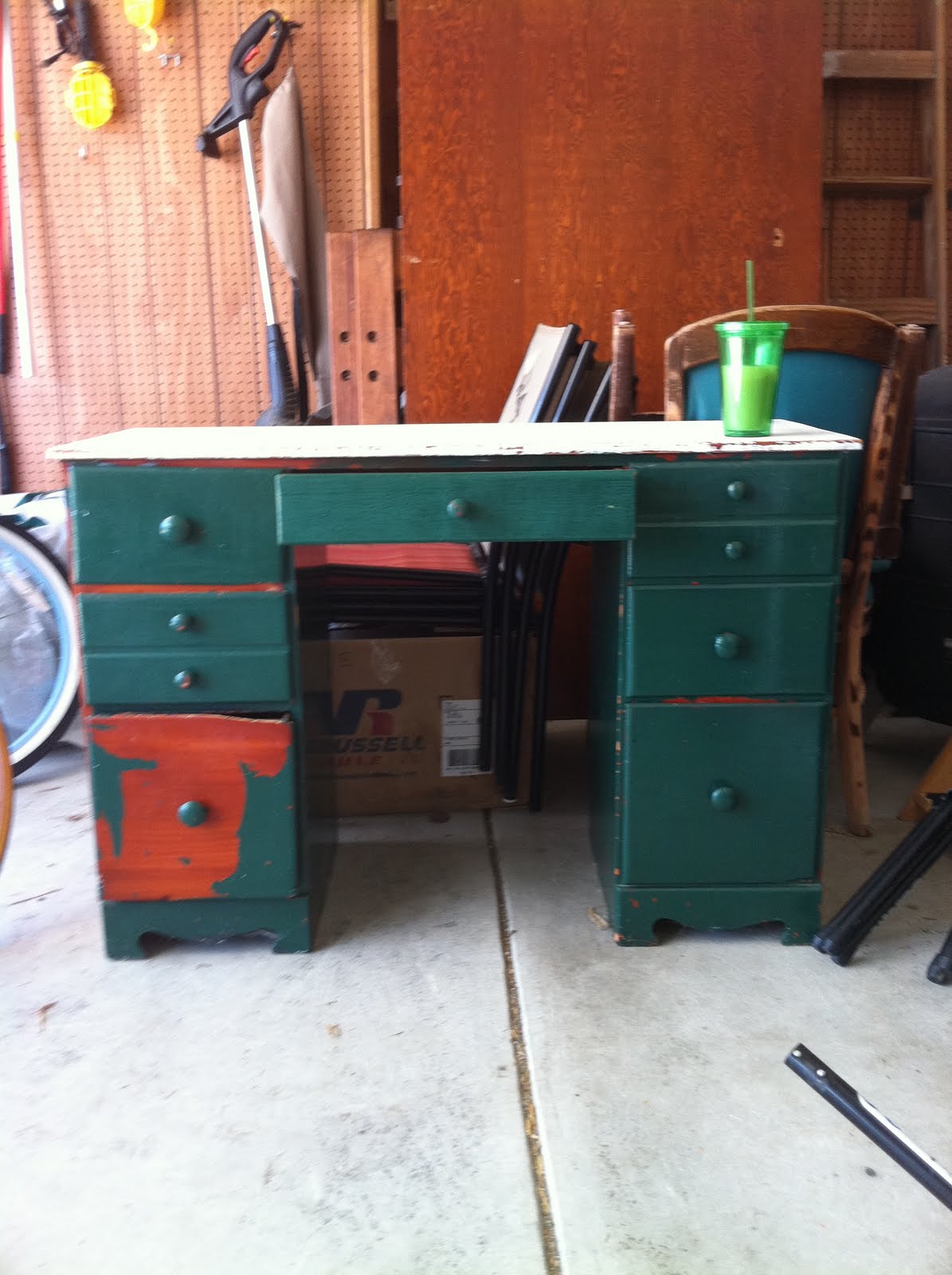 Esther, Polyesther: Don't throw out that ugly desk!