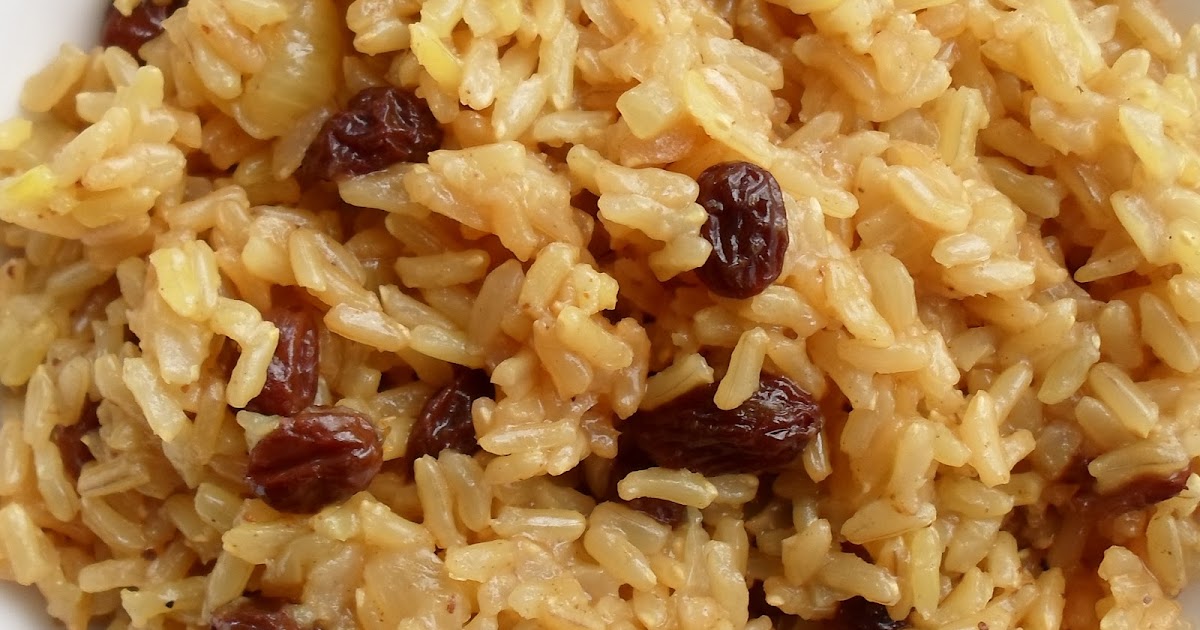 Happier Than A Pig In Mud: Brown Rice with Curry and Raisins, Instant ...