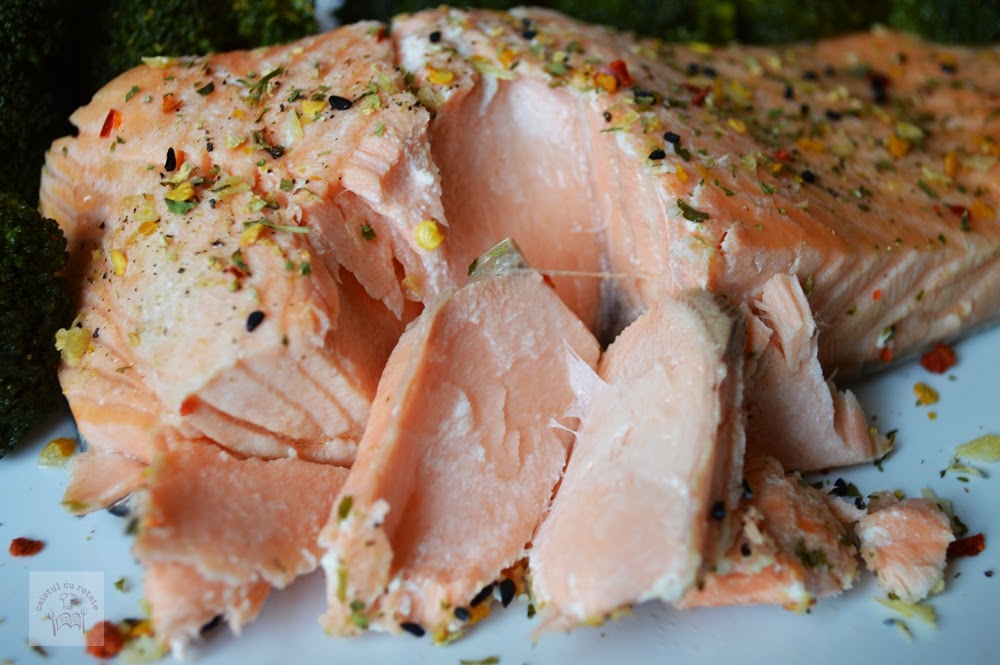 Somon cu broccoli - CAIETUL CU RETETE