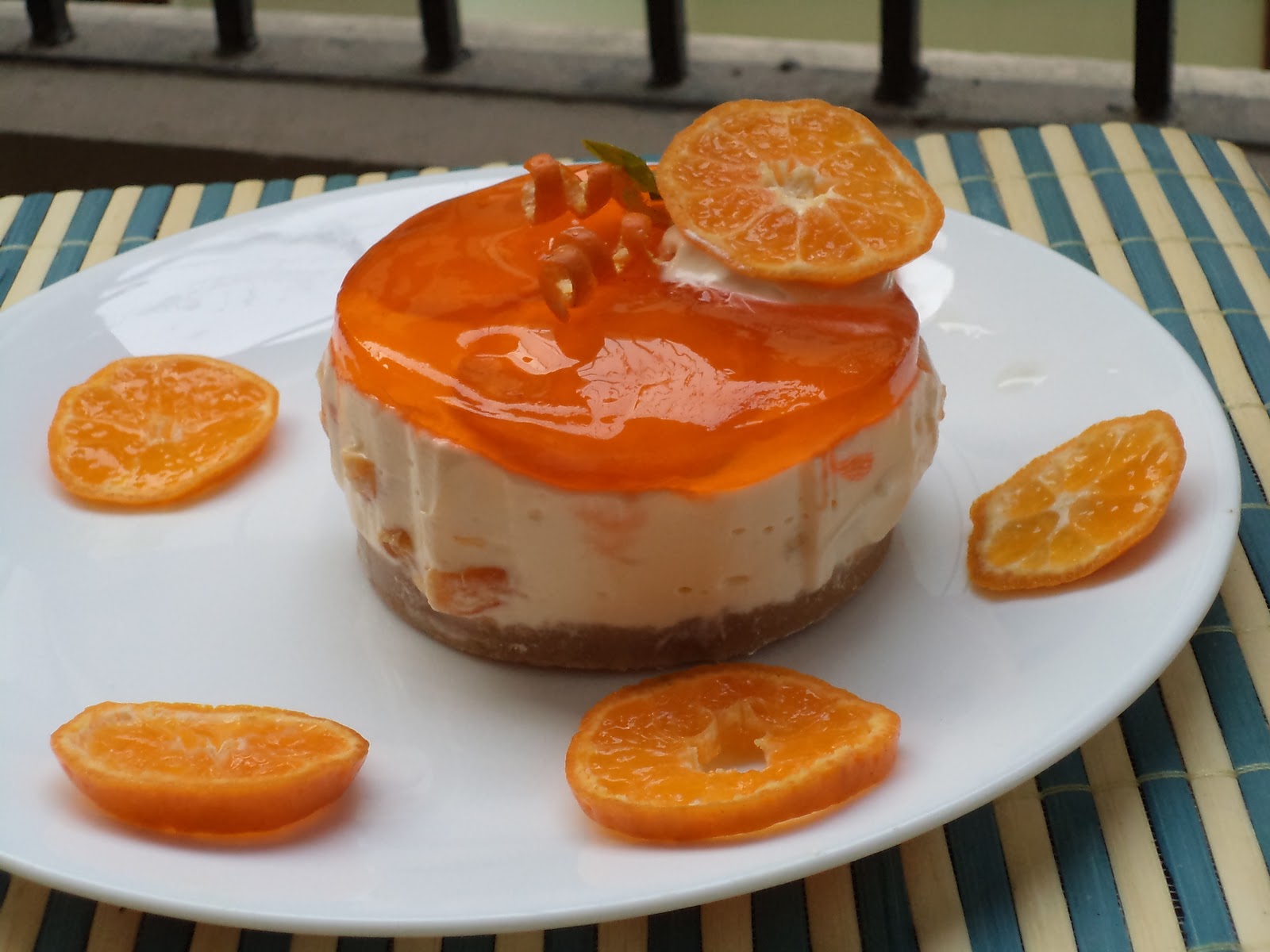 NEHA DEEPAK SHAH: Tangerine - citrus Cheesecake