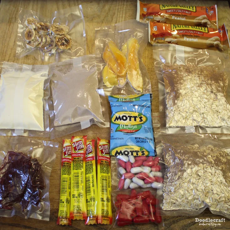 CAMPING WEEK! 72 hour kits: FOOD
