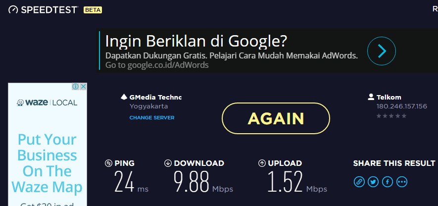 Cara mengukur kecepatan akses internet - Media Belajar Siswa