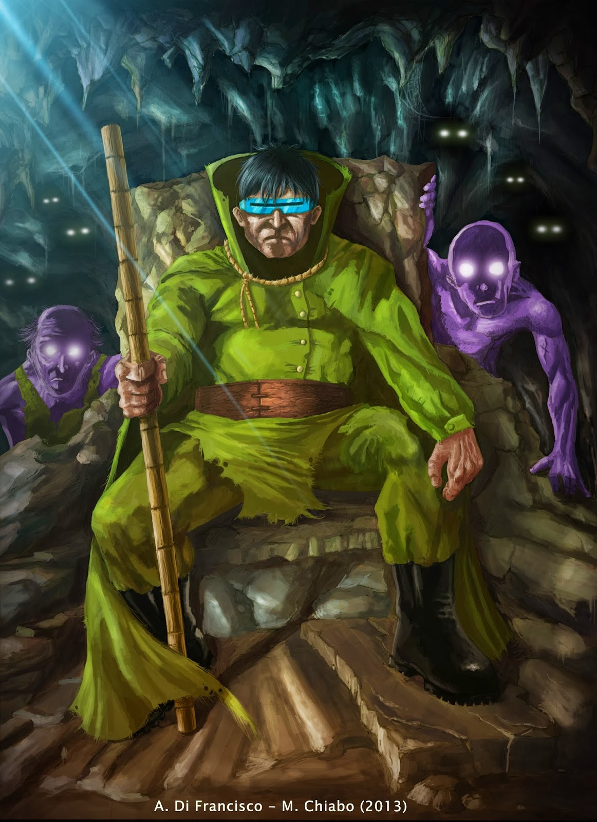 Alberto Di Francisco Comic Art: MOLE MAN - EL HOMBRE TOPO