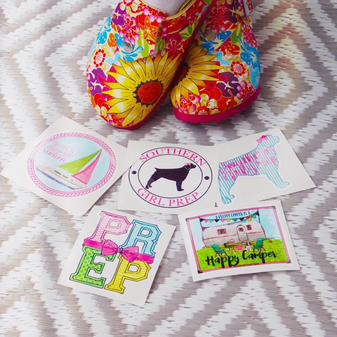 Preppy Stickers: Southern Girl Prep — The Yellow Spectacles