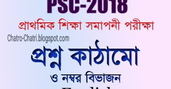 PSC English Question Pattern- 2018