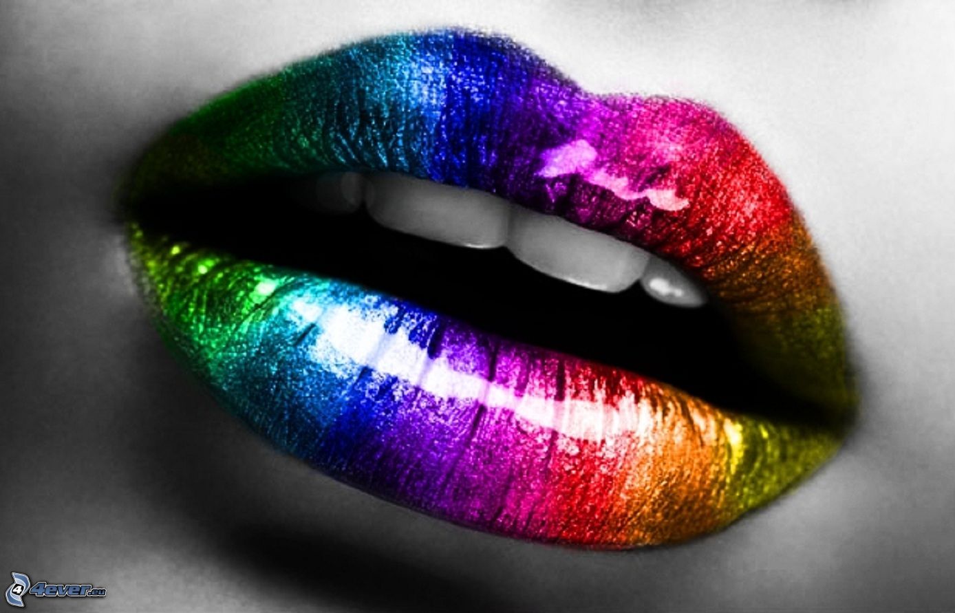 LABIOS DE COLORES IMAGENES - Imagui