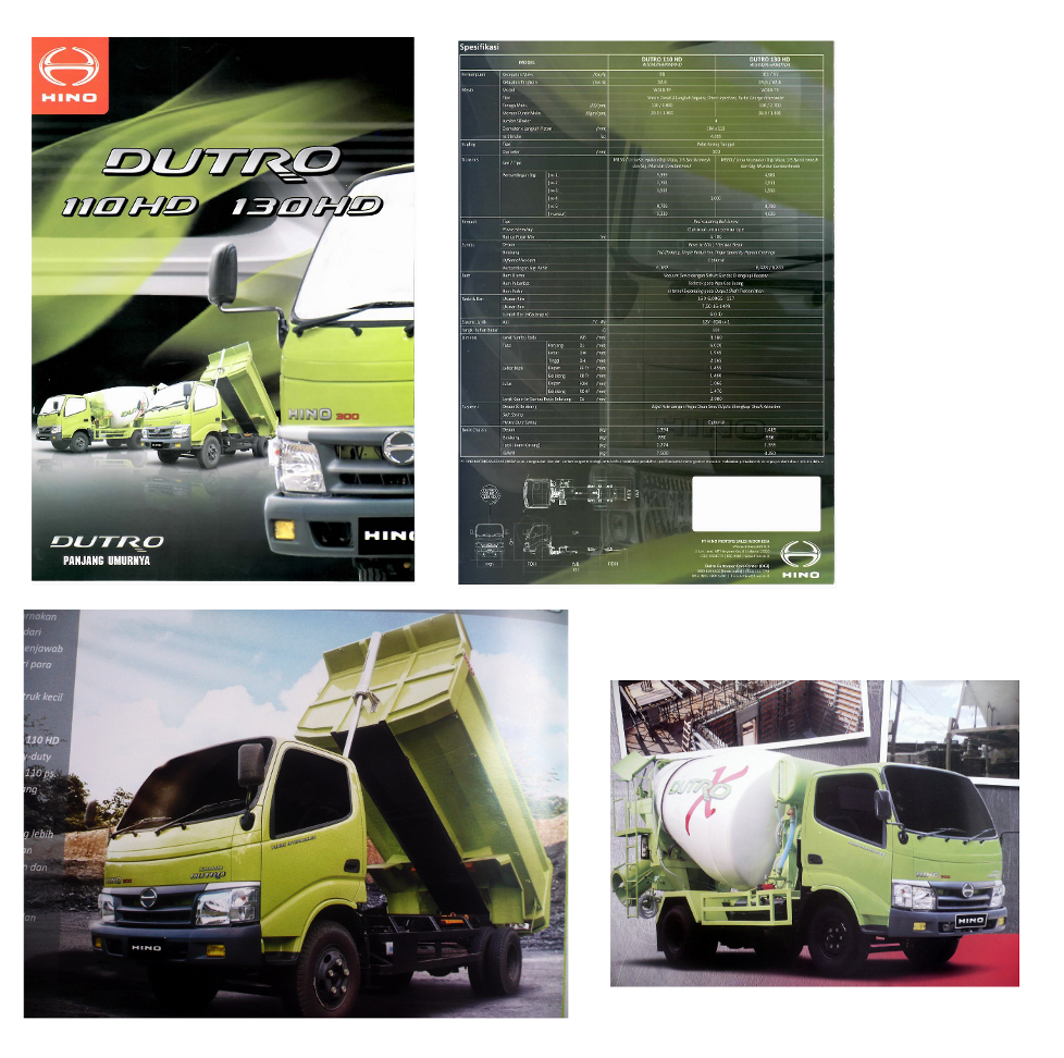 HINO DUTRO 130 HD SERIES | hino tronton,hino dumptruck,cari hino, hino ...