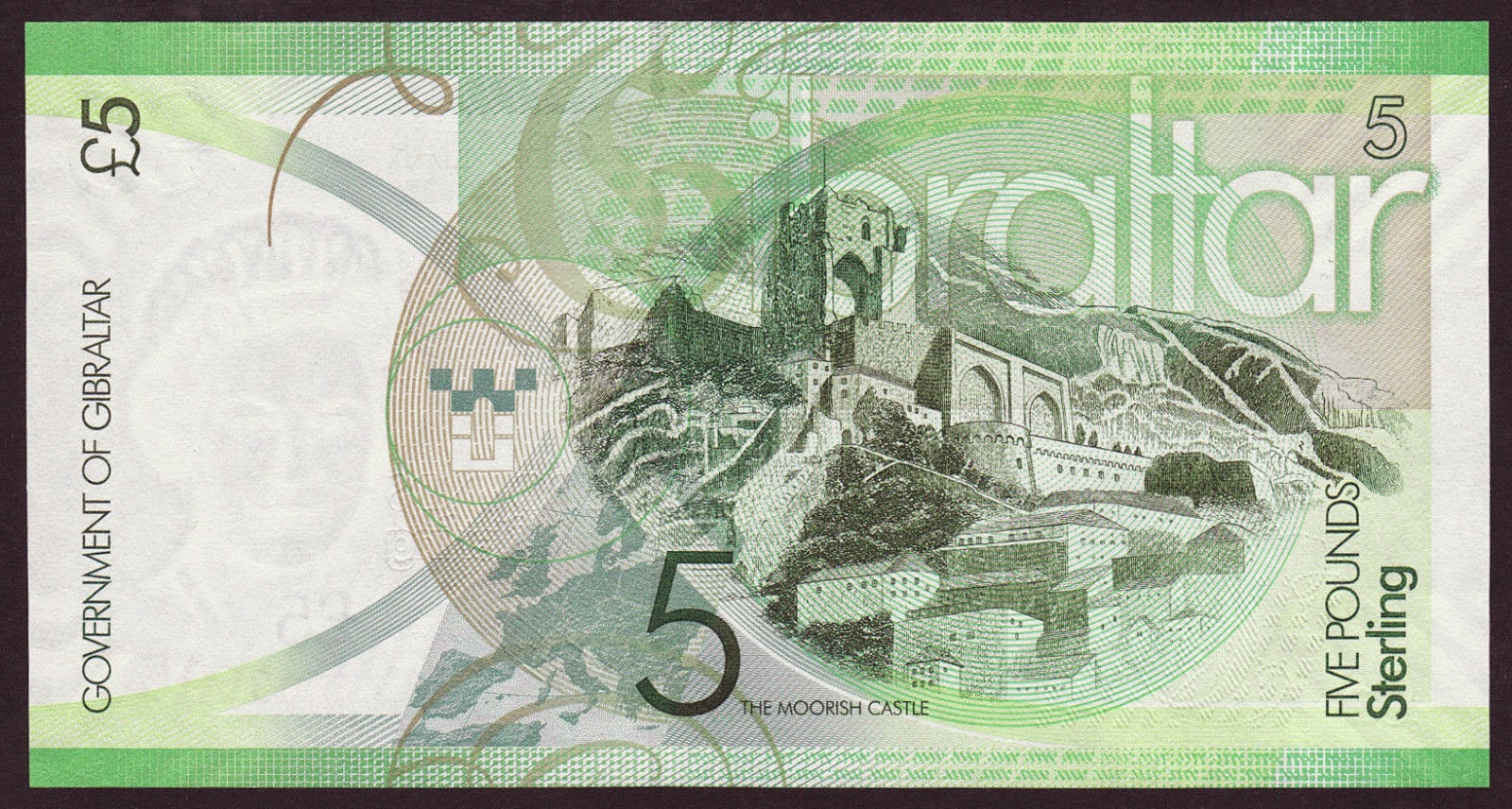 Gibraltar 5 Pounds banknote 2011 Queen Elizabeth II|World Banknotes ...