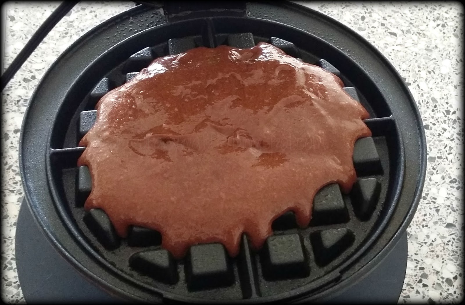 Temporary Waffle: Super Easy 4 Ingredient Cake Waffles