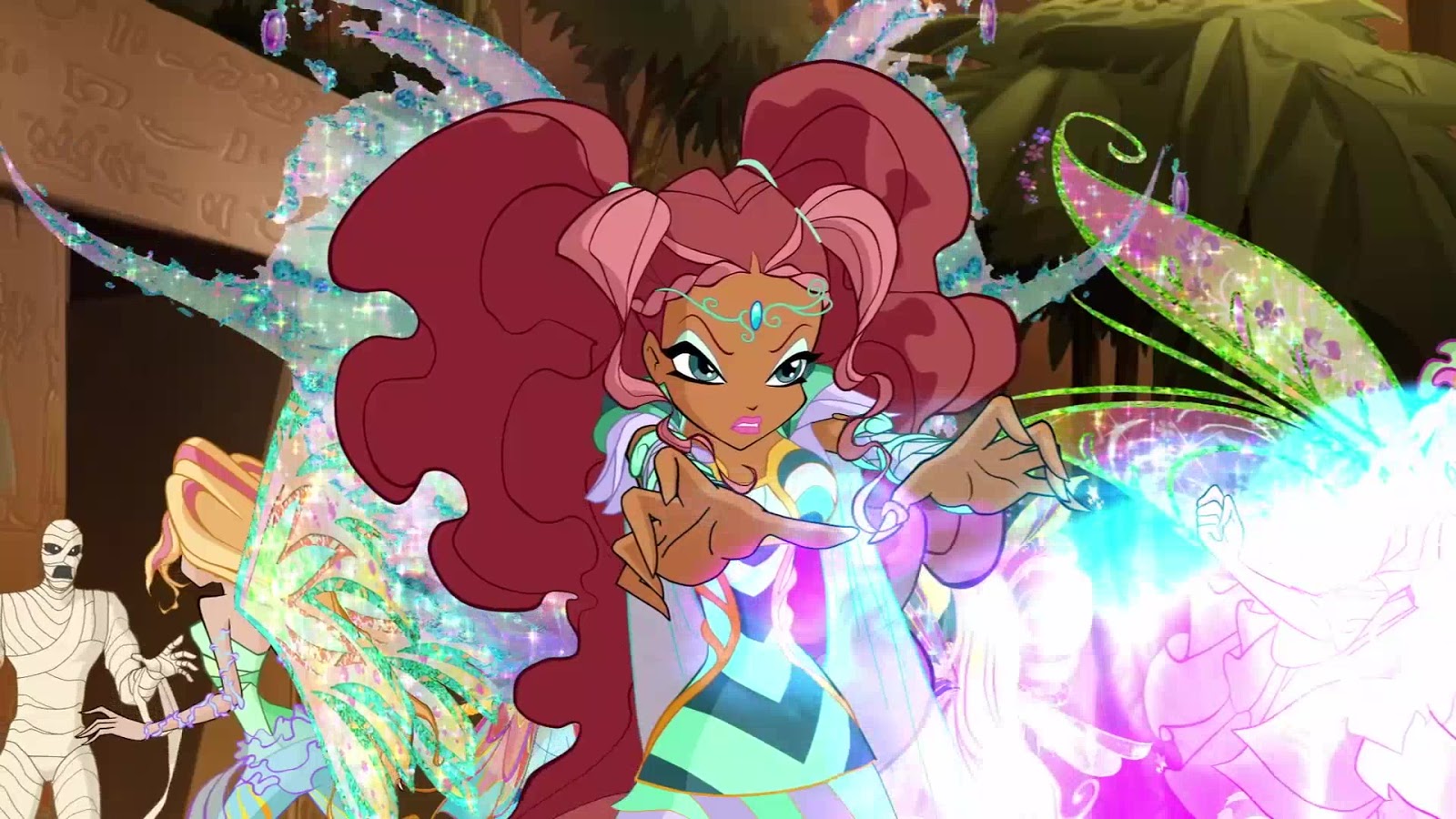 Resumen e imágenes Winx Club episodio 8 "Attack of the Sphinx" 6º ...