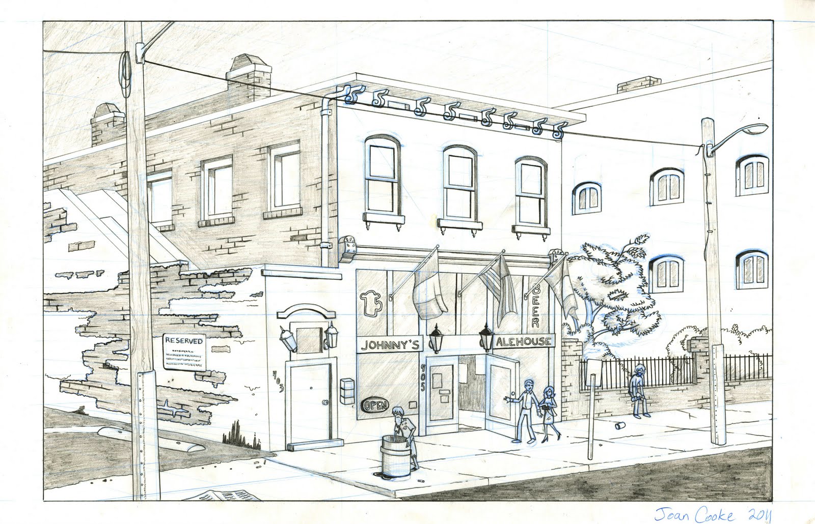 Joan Comics: Street View