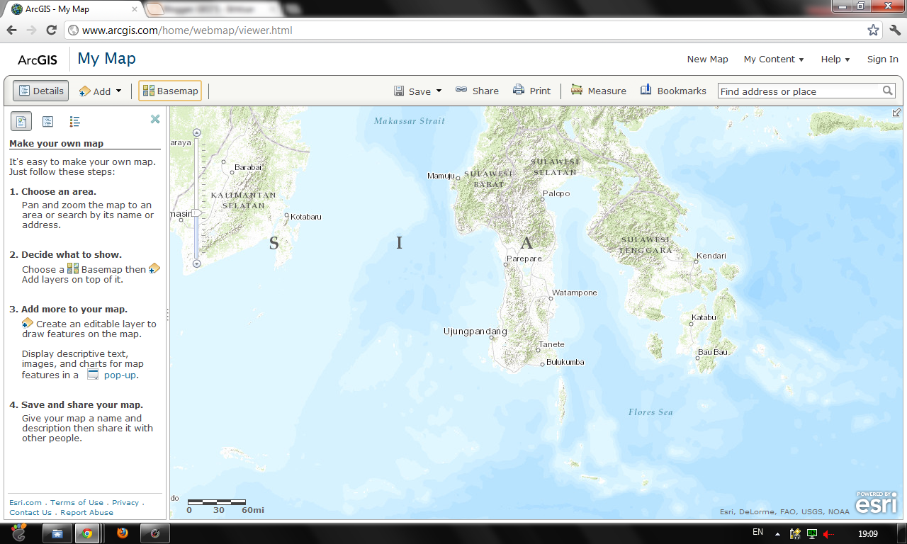 GEO'S: Peta Online di Arcgis dan Geospasial Untuk Negeri