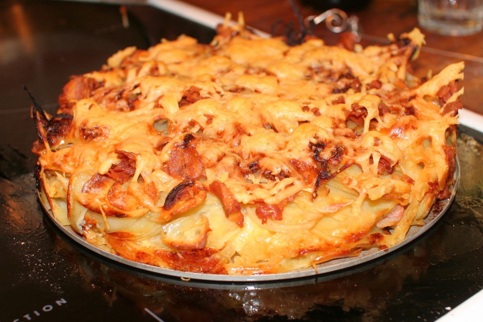 Det går som tåget: Potatiskaka med frasigt täcke