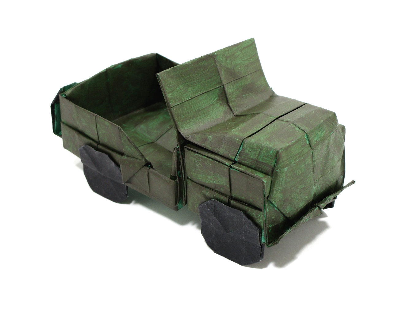Mariano-Mi mundo el Origami: Jeep Willys M38A1