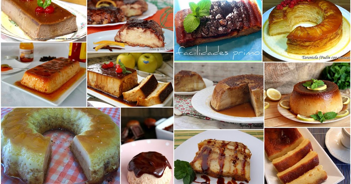 JULIA Y SUS RECETAS: Excelentes pudines de aprovechamiento