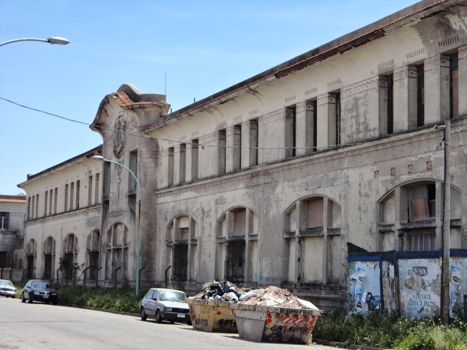 MSLC: Asilo Unzué en restauración - Mar del Plata