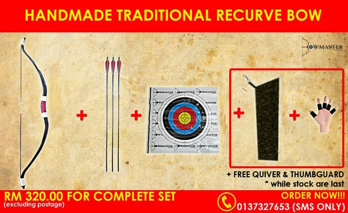 Bow Master: Handmade Traditional Recurve Bow