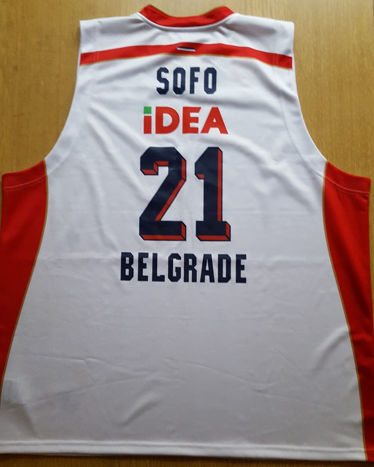Basketball Jerseys : RED STAR BELGRADE (CRVENA ZVEZDA) JERSEYS