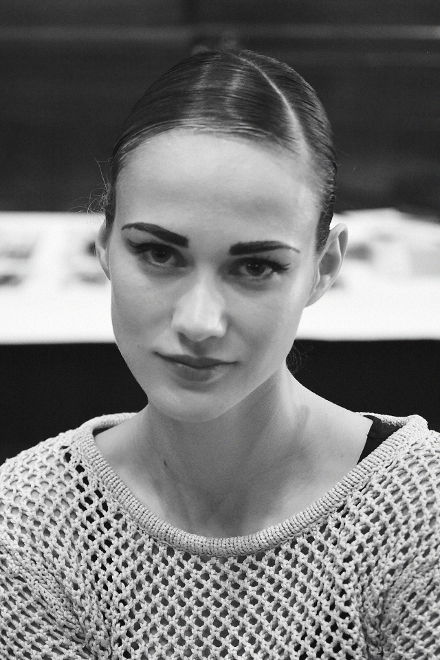 The Fashion Scout: BACKSTAGE| Alessia Prekop SS14