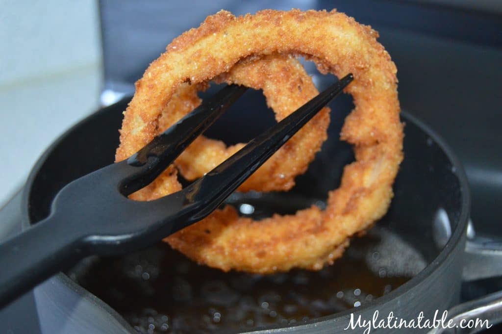 Homemade Extra Crispy Onion Rings #healthyfood #dietketo