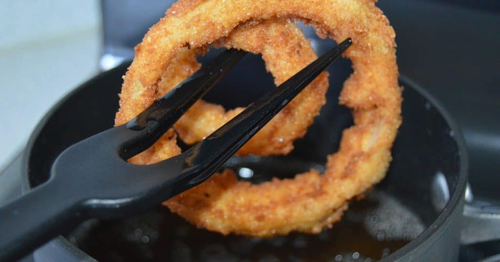 Homemade Extra Crispy Onion Rings #healthyfood #dietketo