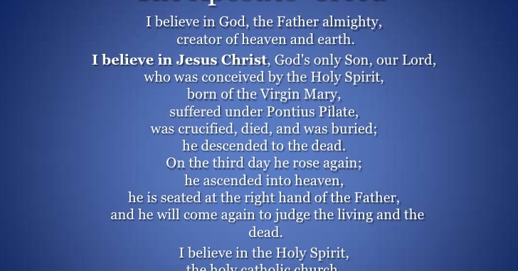 Pastoral Meanderings: Parachurch creeds?!?