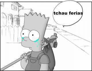 Humor - Tchau férias!!!