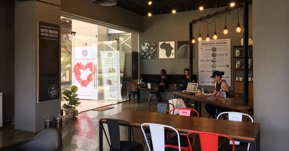 Amy Cooks Again: Nairobi's New Independent: Connect Coffee