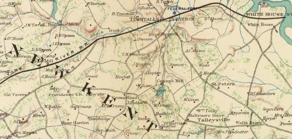 New Kent County History: Another excellent map