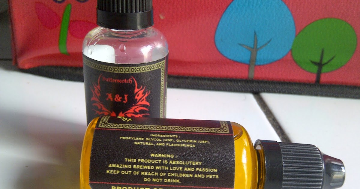 VapoRex : Review Liquid Lokal Angel & James (AnJ)