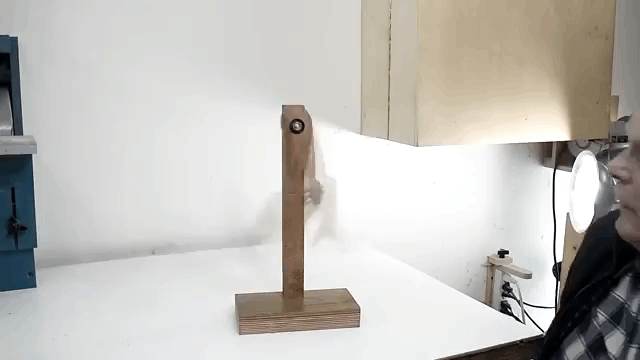 MikeLiveira's Space: How to Make a Wooden Chaotic Double Pendulum