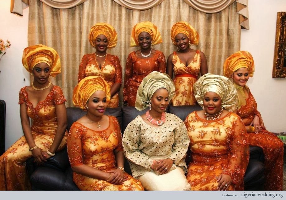 Photos of Nigeria: Proudly Nigerian Aso Ebi Display (Family/Group Fabric)