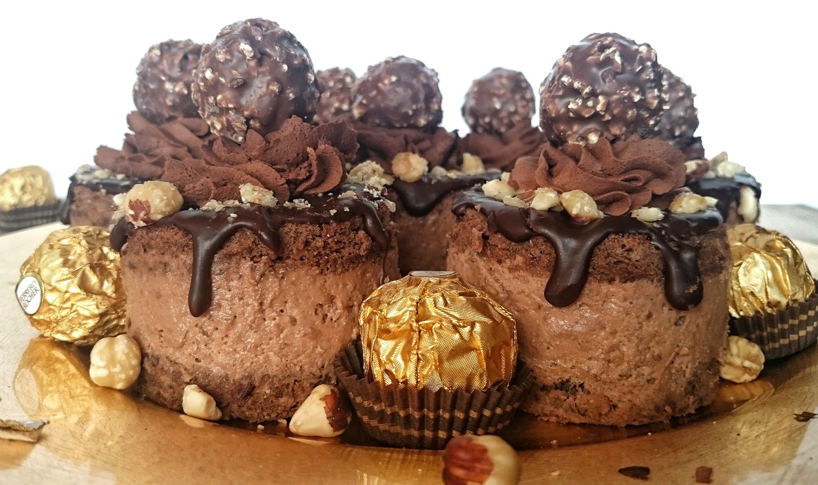 Mini Ferrero Rocher tortice - Homemade with Vesna