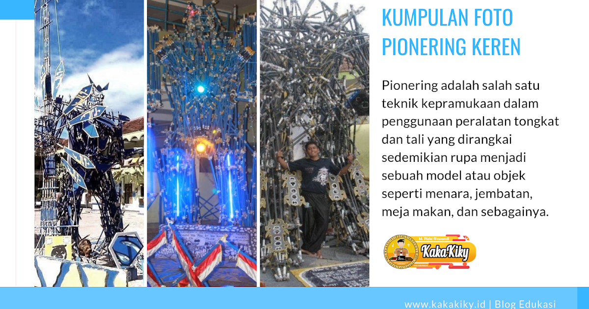 Kumpulan Foto Pionering Keren dan Kreatif Mulai Dari Hewan Hingga Robot ...