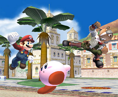 Stage Select: Delfino Plaza (Super Smash Bros. Brawl) - Nintendo Blast