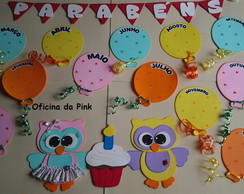 DISEÑOS PARA ELABORAR CARTEL DE CUMPLEAÑOS PARA TU AULA | Materiales ...