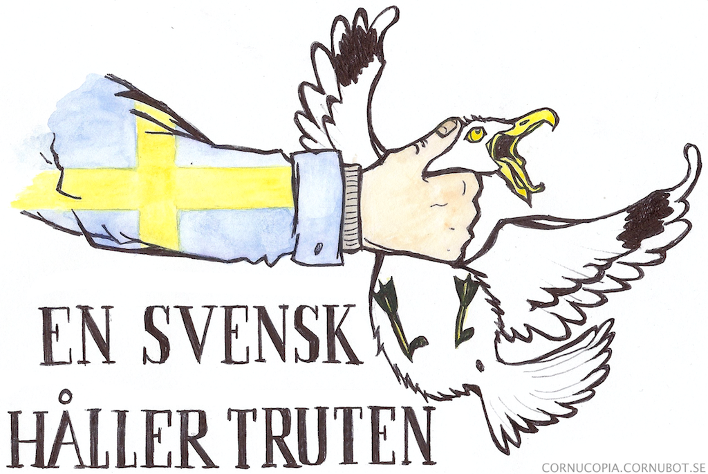 "A Swedish tiger" WW2 poster. Tiger was also Swedish slang for "silence ...