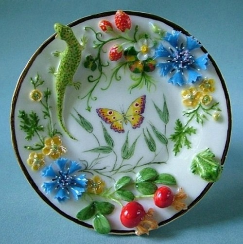 handmade miniature porcelain ~ arts and crafts to do at home