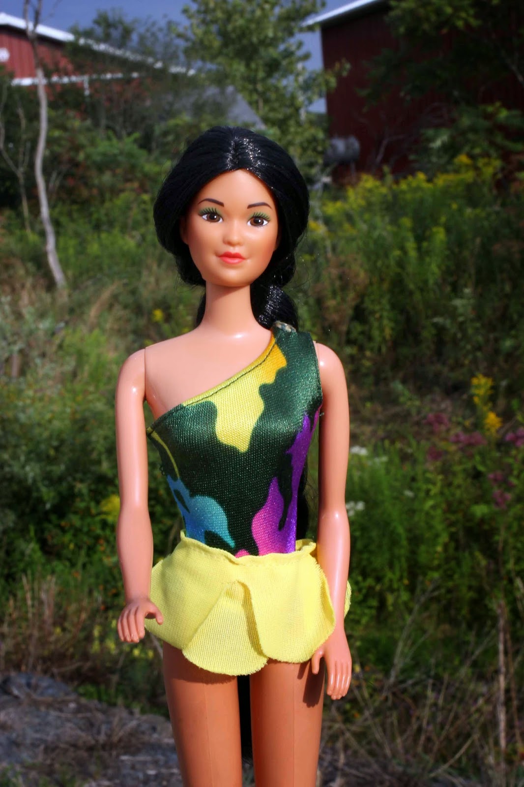 Cozy Comforts and Dolls: Tropical Barbie and Miko -Throwback Thursday