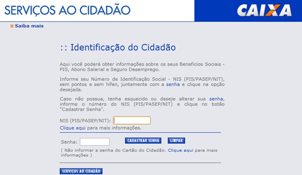Consultar Pis / Saiba Como Consultar O Saldo Do Pis Pela Internet Veja ...