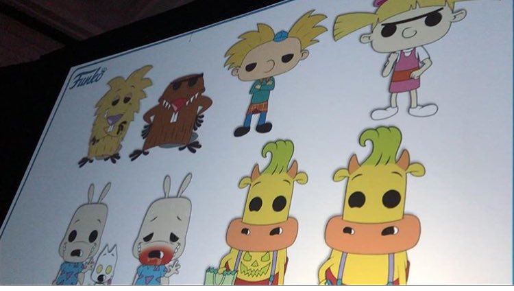 NickALive!: Funko Unveils "Hey Arnold!", "Rocko's Modern Life" And ...