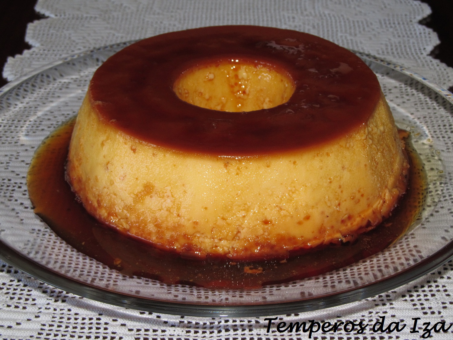 Temperos da Iza: Pudim Flan Tradicional