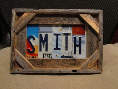 .: 12 Cute & Creative Ways to RePurpose License Plates
