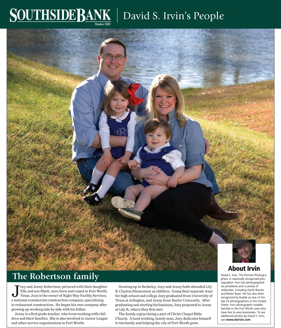 Fort Worth Business Press 2016: The Robertson Family