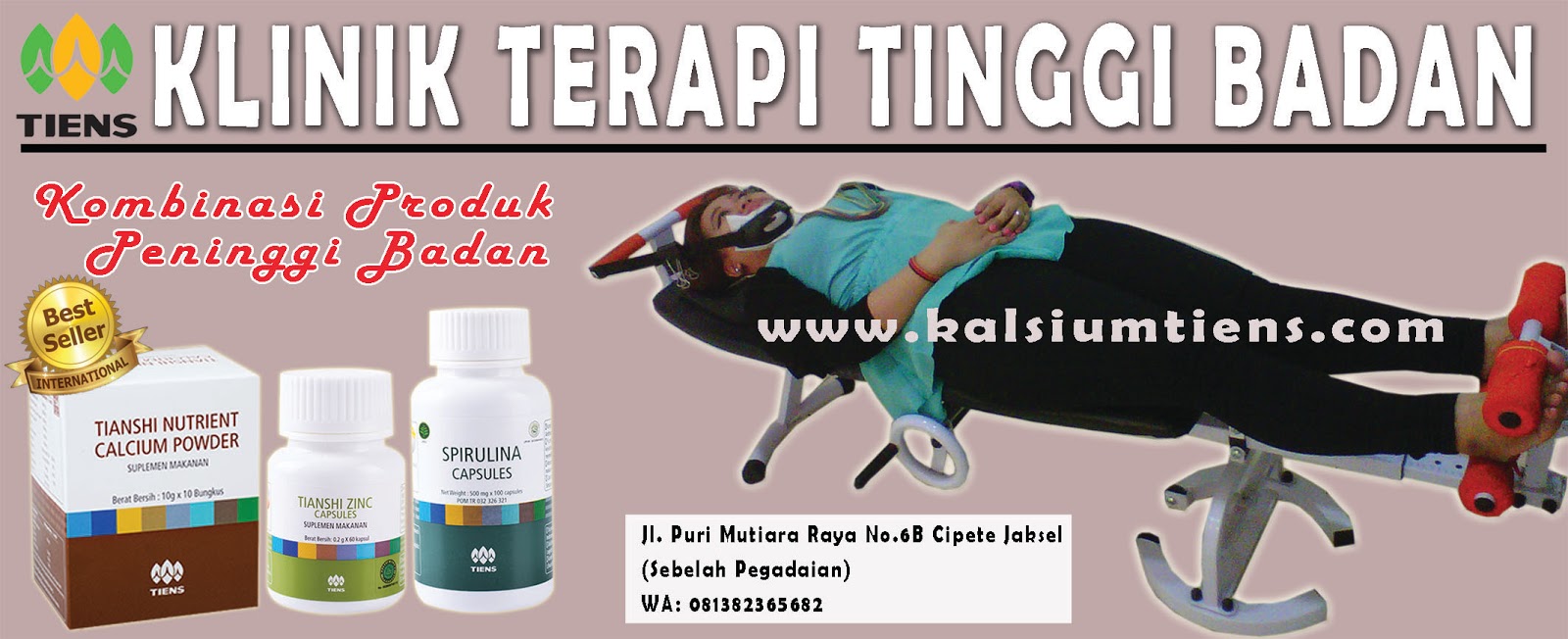 Klinik Terapi Peninggi Badan Di Jakarta Selatan | WA : 081382365782 ...